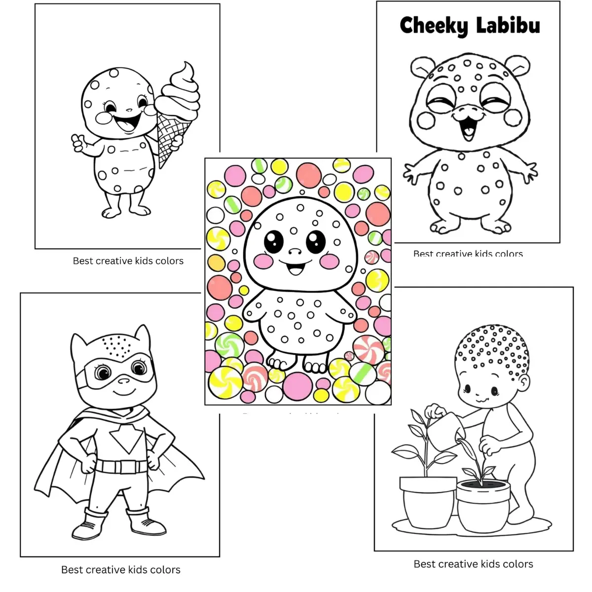 Best Free Labubu Coloring Pages | Cute Activity Worksheets